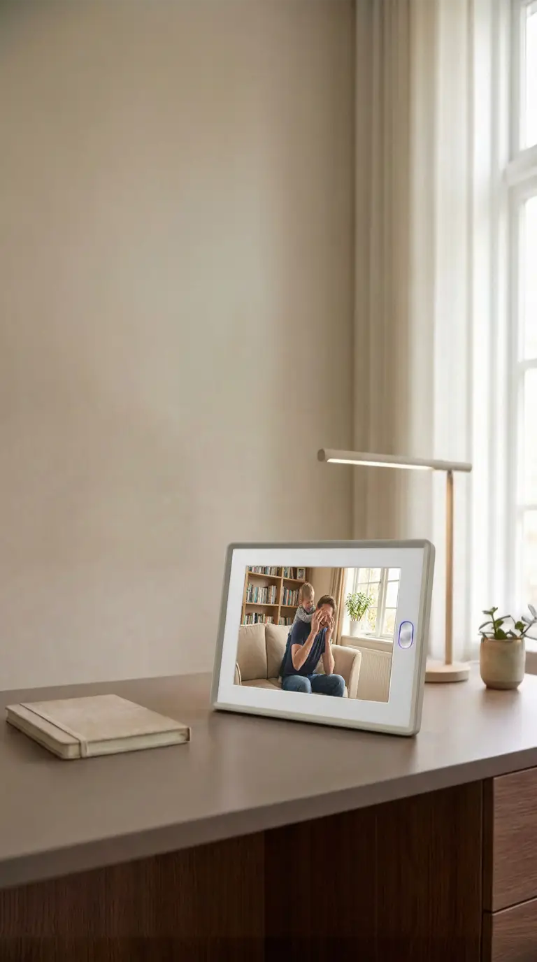 AmivoFrame | The World's First Conversational AI Talking Photo Frame